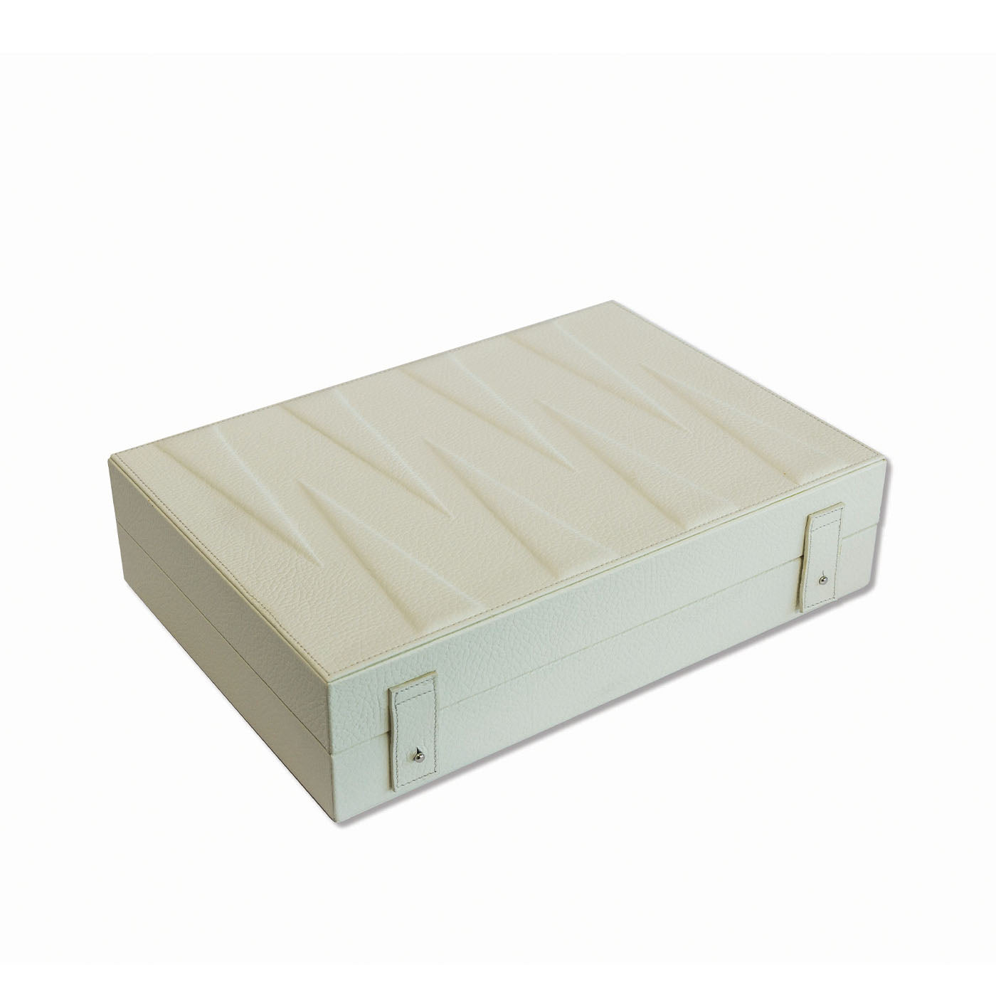 White Backgammon Box Game Cassigoli | Artemest