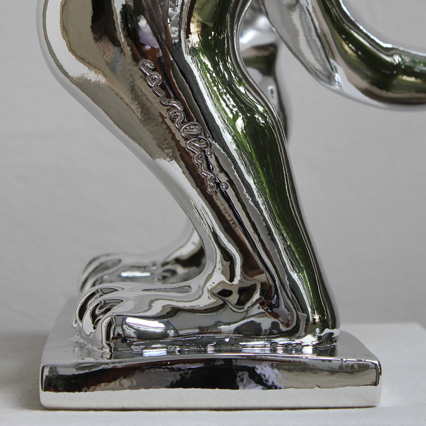 Silver PoPCat Sculpture ENIGMA Atelier | Artemest