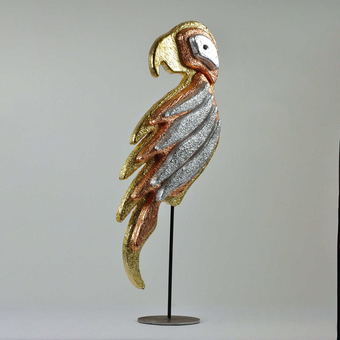 Magic Parrot Polychrome Sculpture PB Studio Artigiano | Artemest