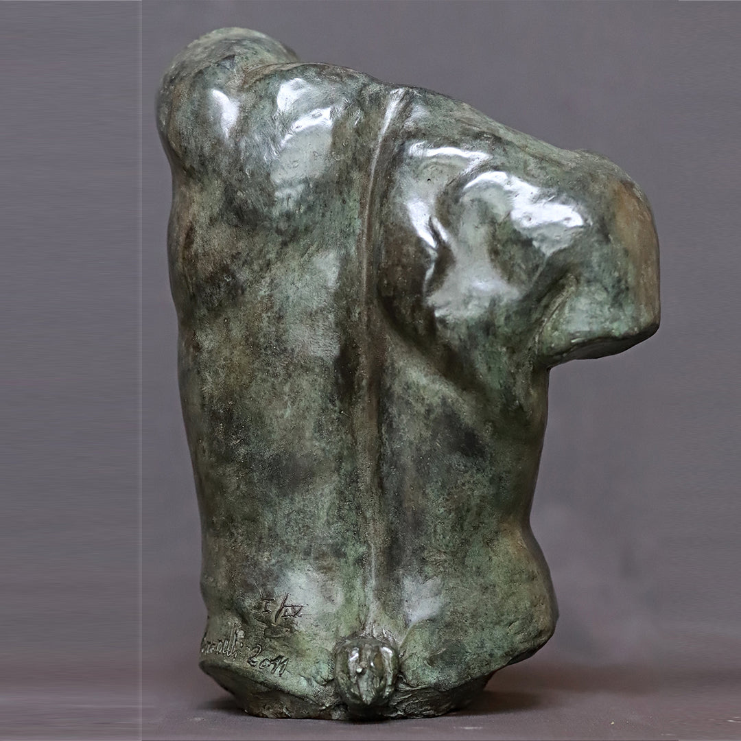 Fauno Torso Bronze Sculpture Galleria Romanelli | Artemest