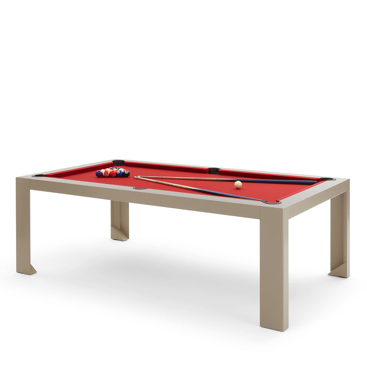 Carambola Cubista 7' Dove Gray Pool Table by Basaglia + Rota Nodari Fas ...