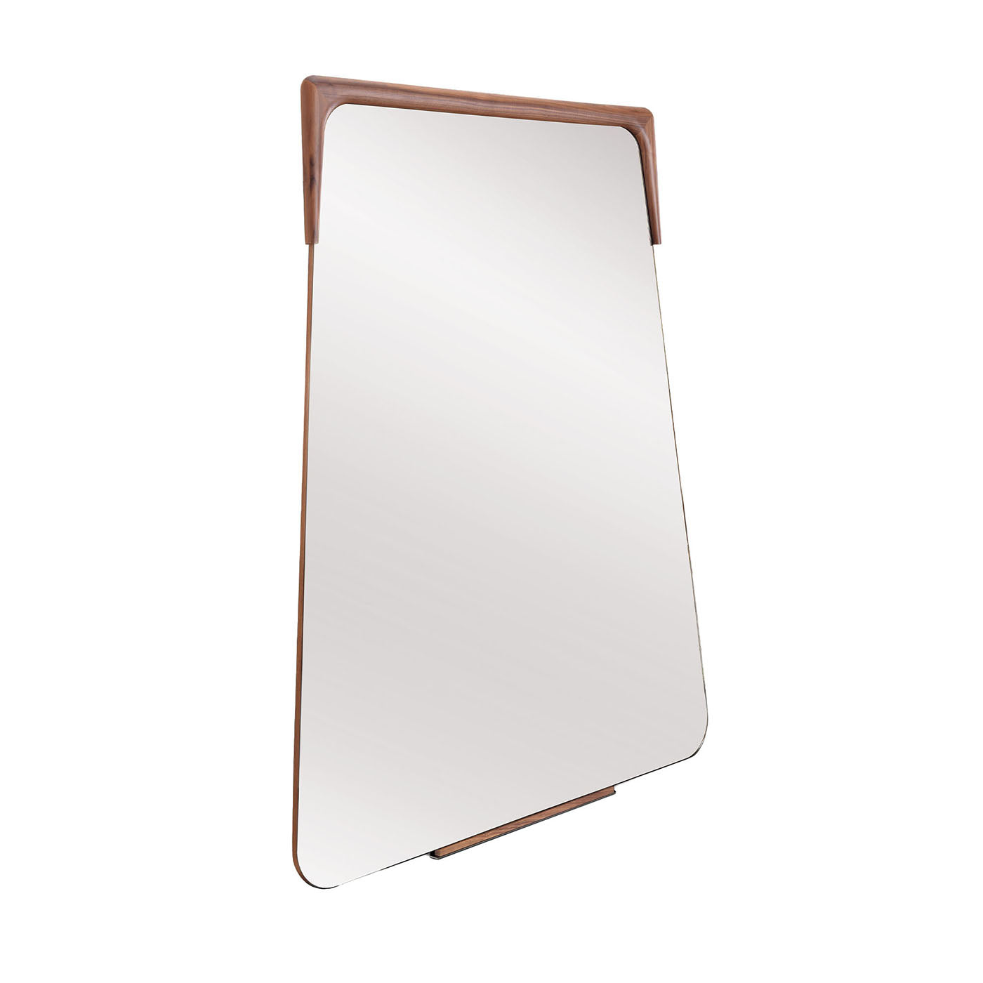 Destiny Mirror with Solid Canaletto Walnut Frame by Marco Corti Pacini ...
