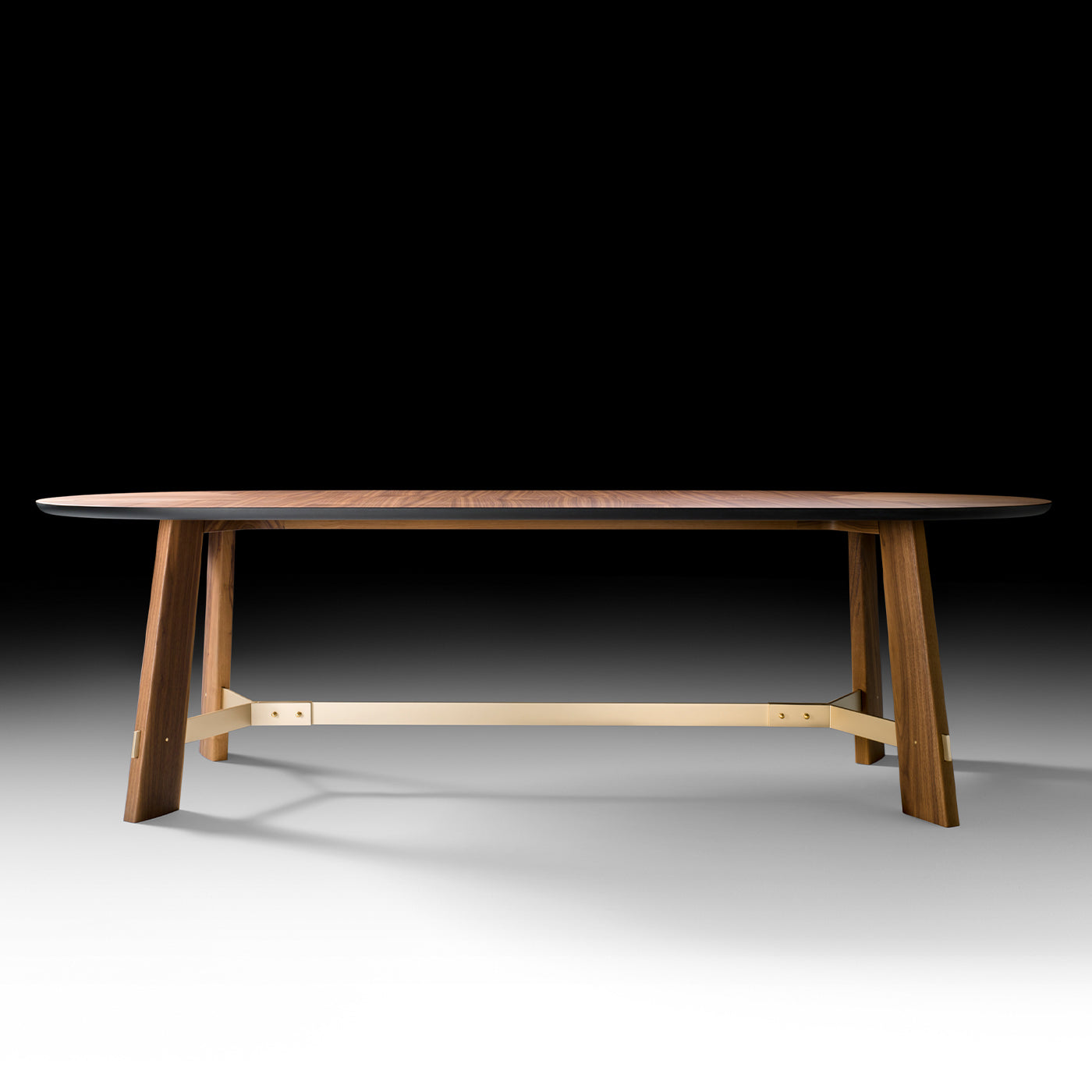 EDISON dining table Black Tie | Artemest