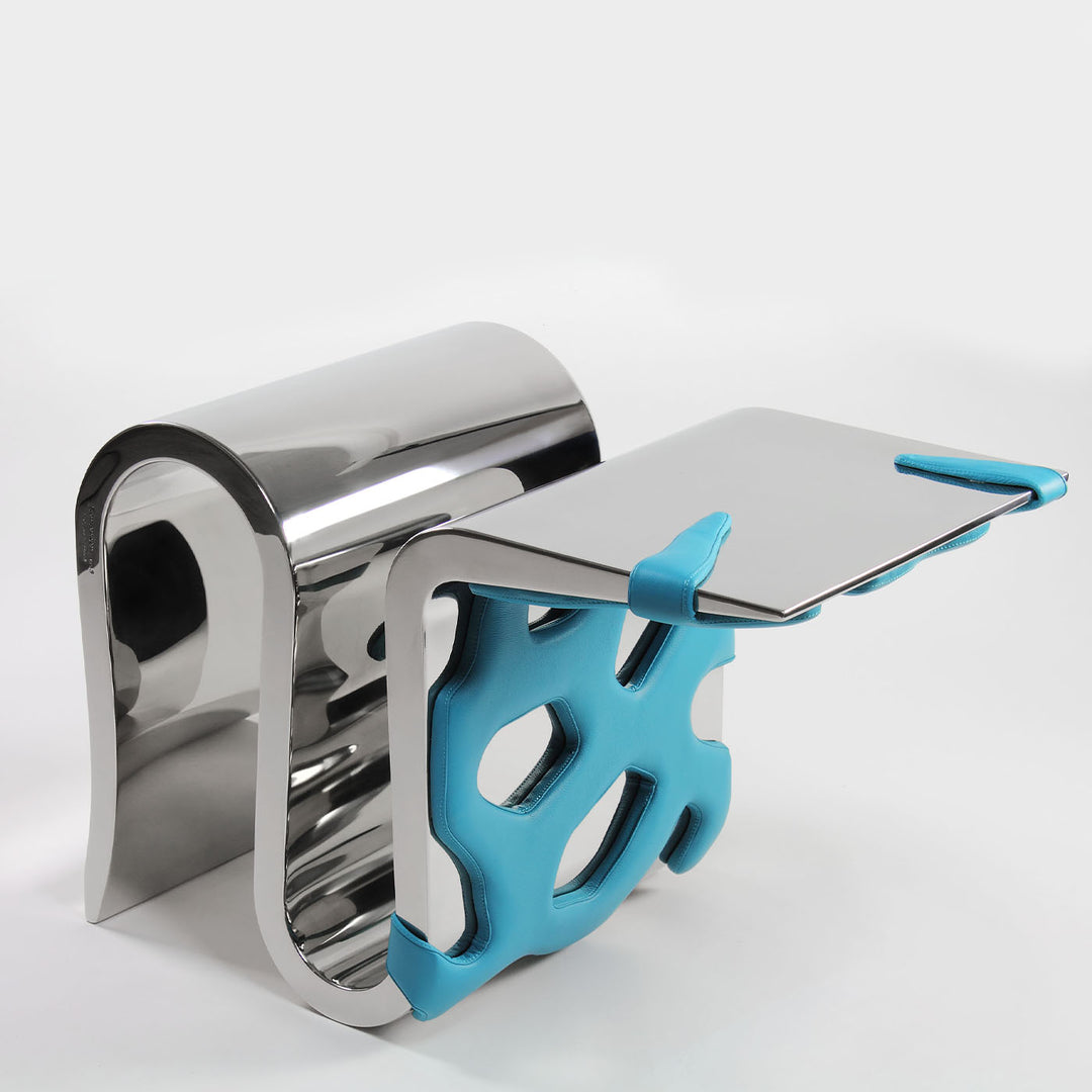 Berserker Aquamarine Chair Barberini & Gunnell | Artemest