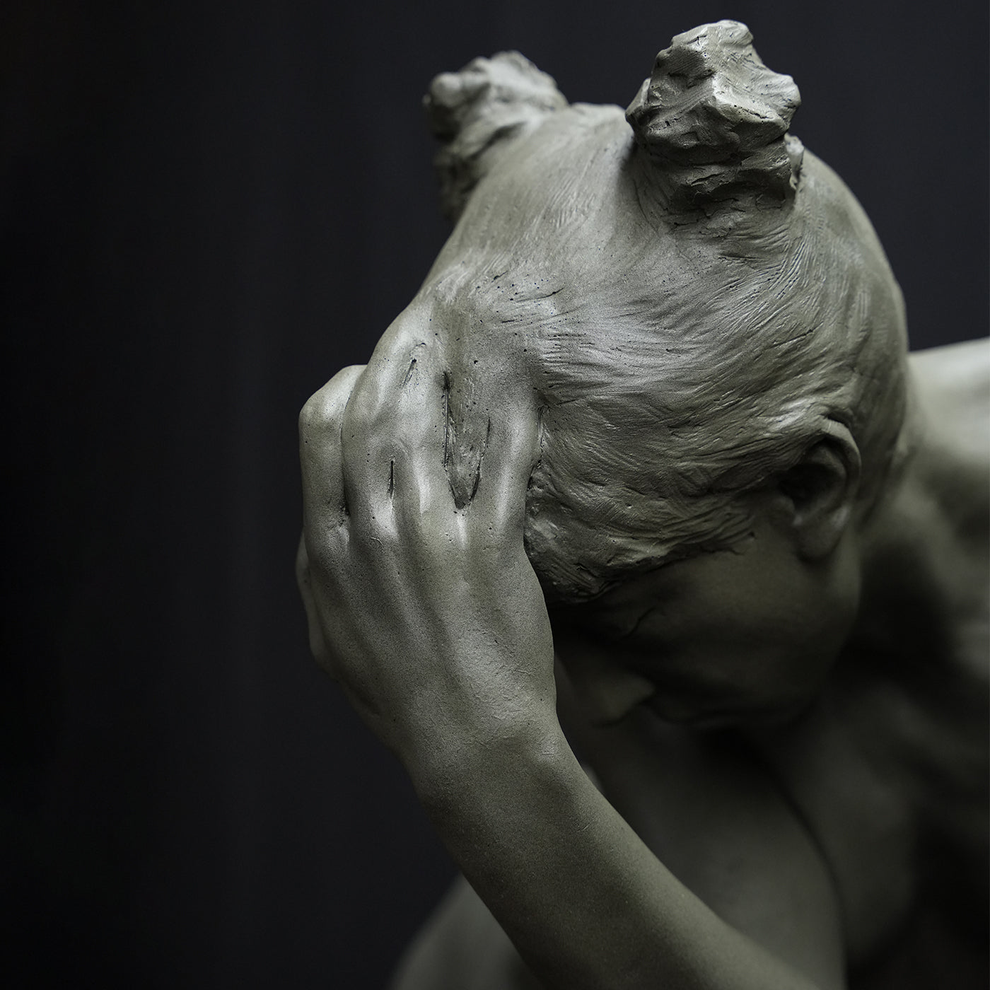 Ewe Light Grey Resin Sculpture Bertrand Godefroy | Artemest