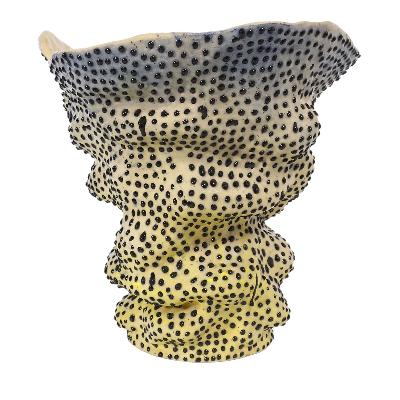 Bubble Yellow Vase Alice Del Ferraro | Artemest