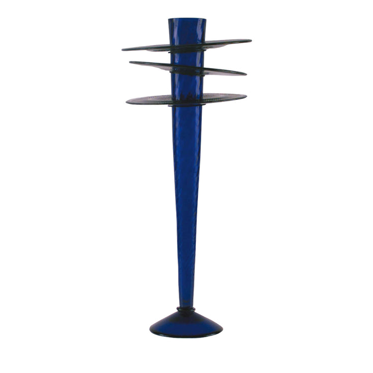 Adam Blue & Black Vase by Borek Sipek Driade | Artemest