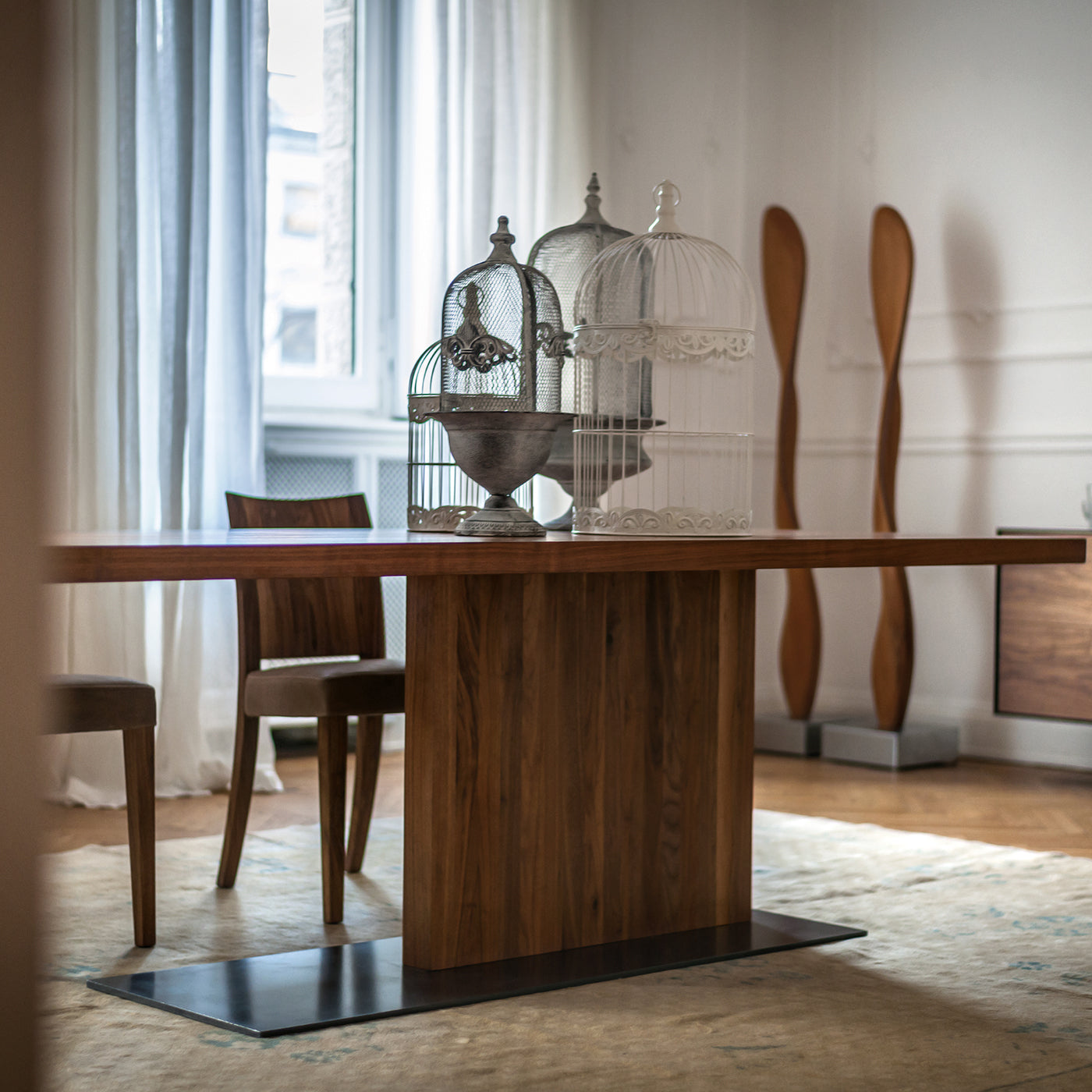 Liam Wood Dining Table Riva 1920 | Artemest