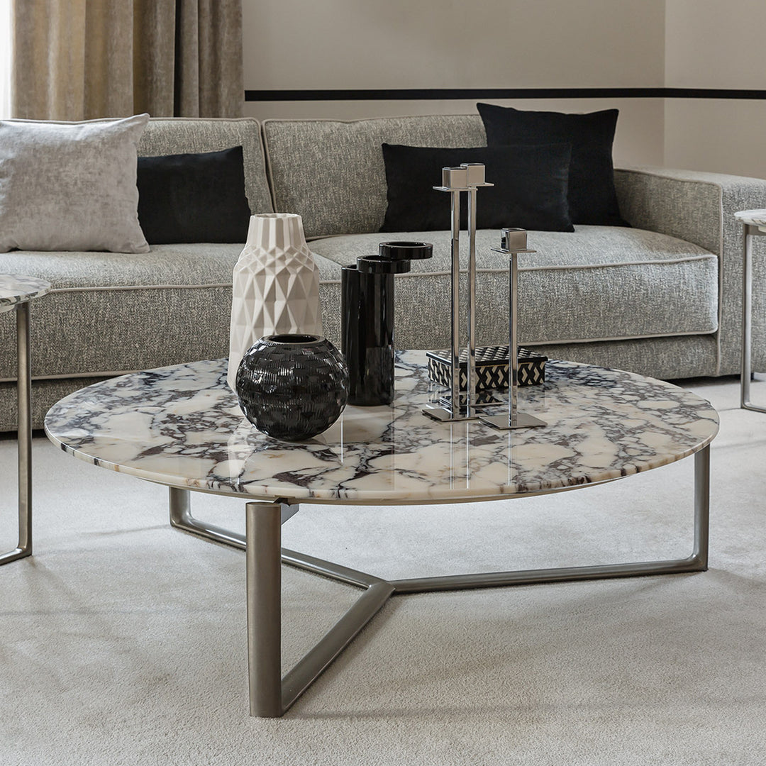 Arne Calacatta Marble Low Coffee Table Casamilano | Artemest