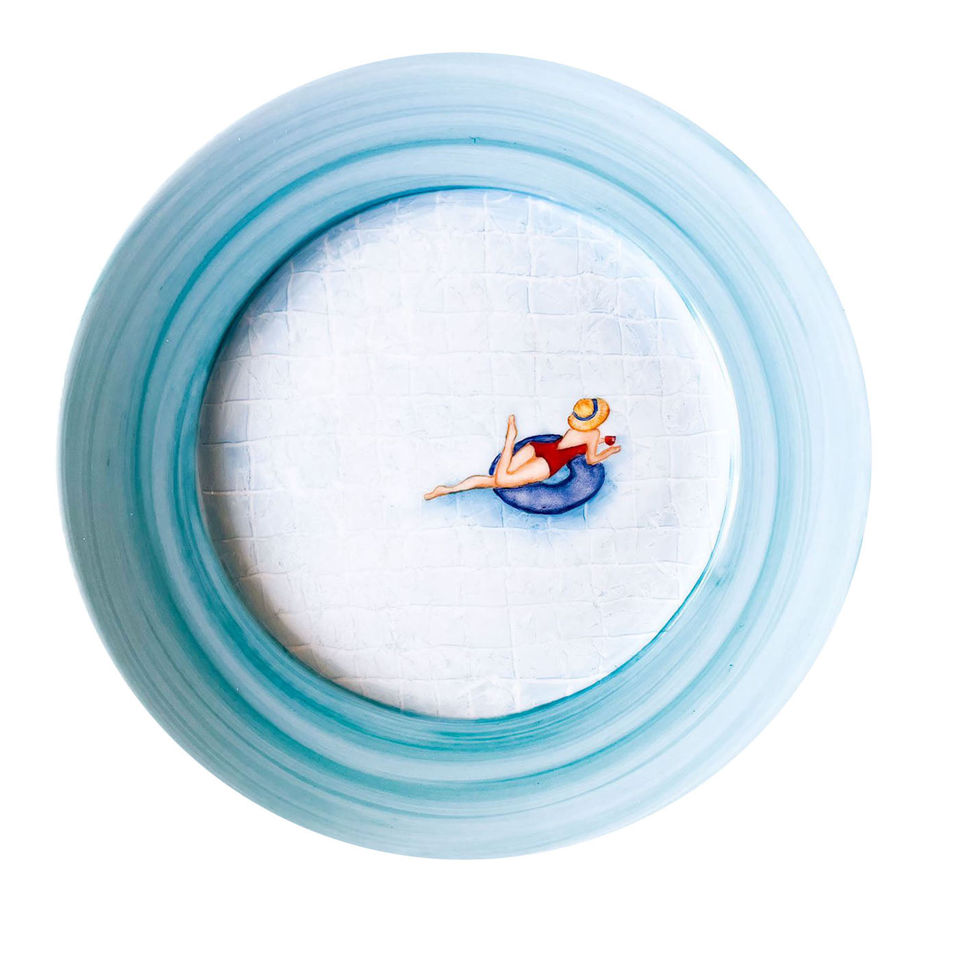 Capri Lidia Polychrome Plate Elena Satta | Artemest