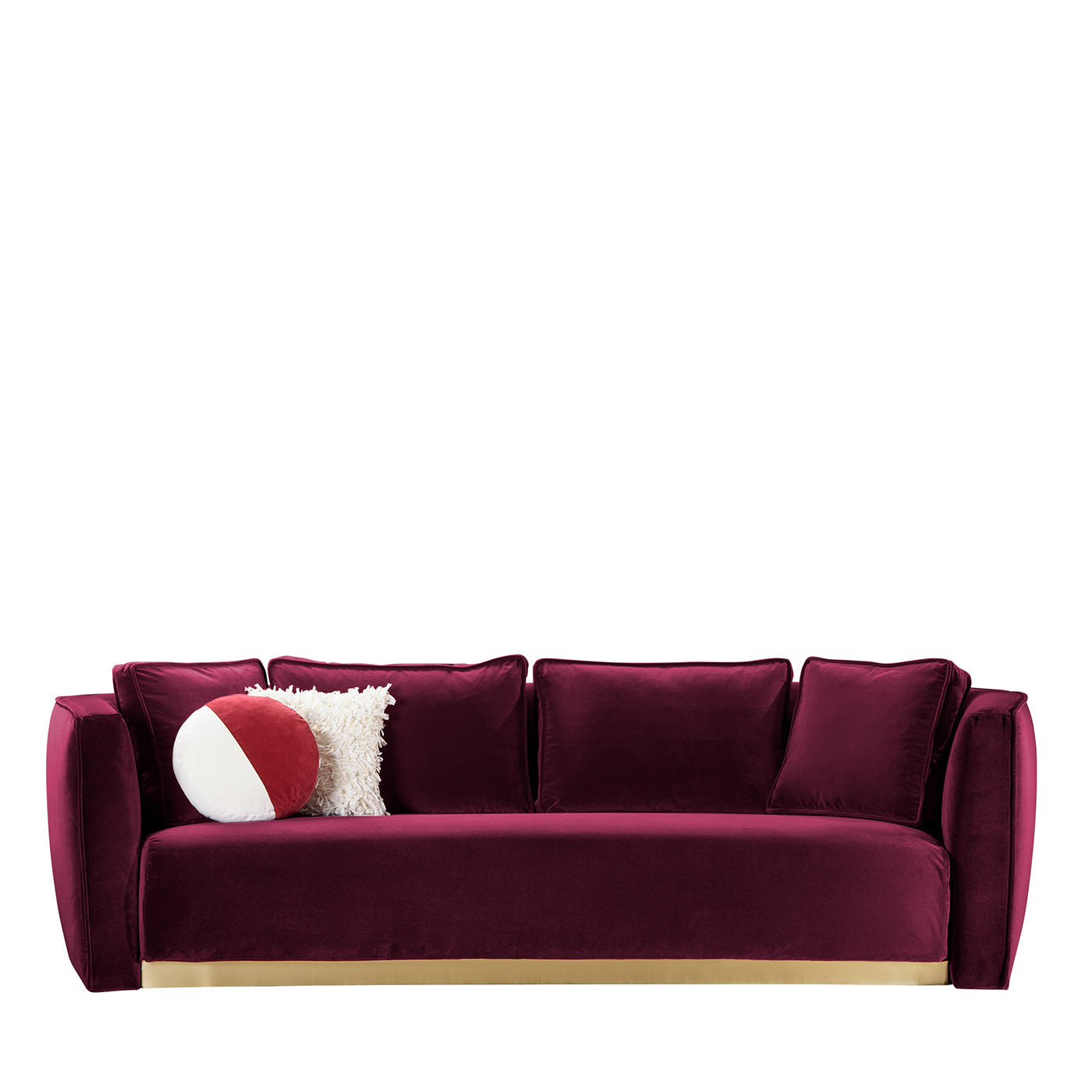 Cementina Red Sofa Softhouse | Artemest
