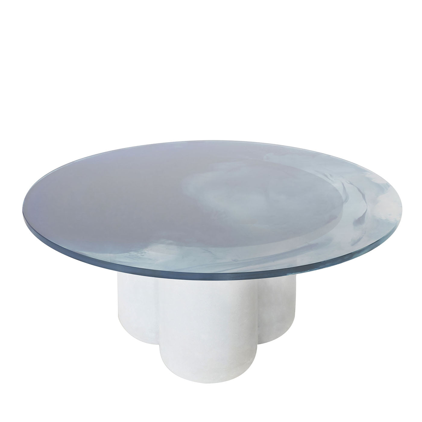 Mushroom Medium Midnight-Blue Coffee Table Delmondo Studio | Artemest