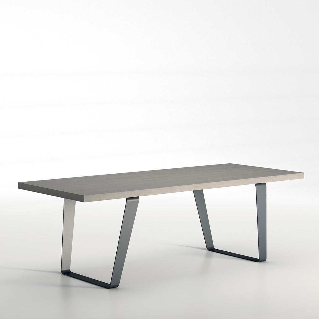 Japan Rectangular Steel Table by Franco Poli BBB Italia | Artemest