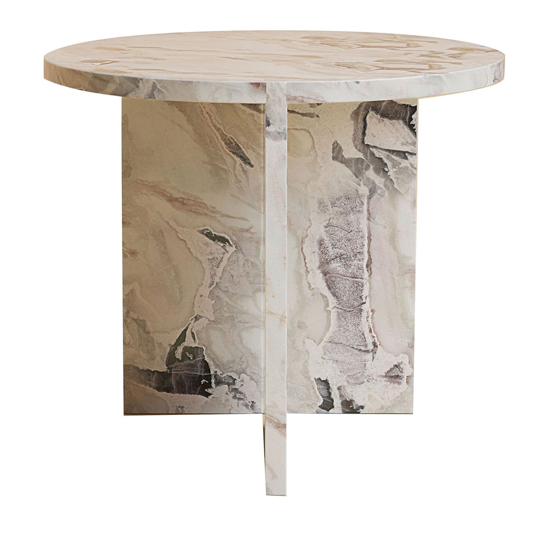 Kyushu Dover White Side Table Lebanto | Artemest