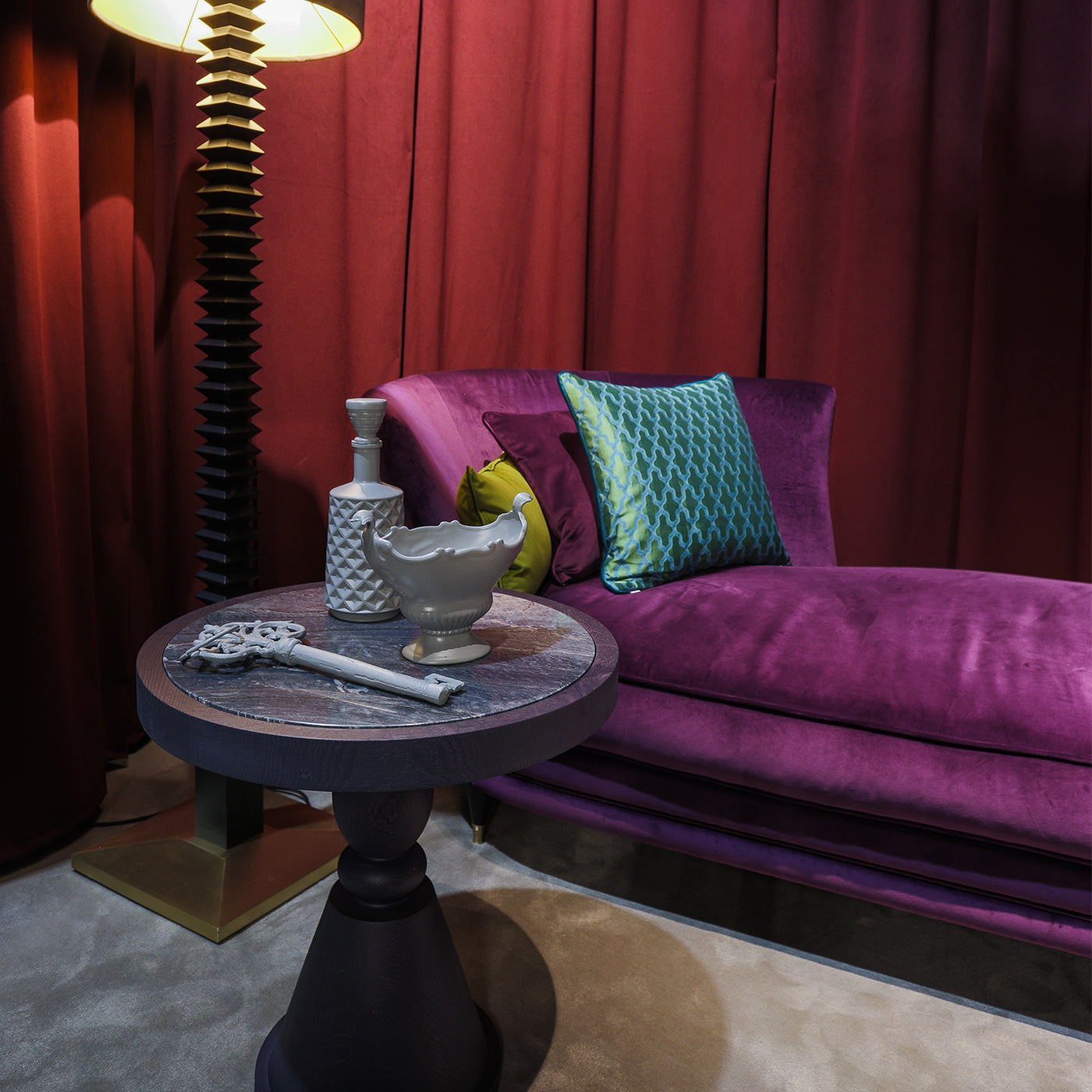 Rose Roundel Side Table by Archer Humphryes Architects Fratelli Boffi ...