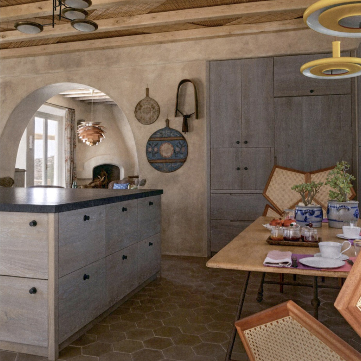 Lui 5/A Armchair in Natural Cane by Philippe Bestenheider Fratelli ...