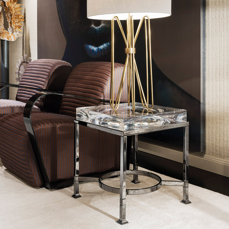 Nickel Side Table Provasi | Artemest