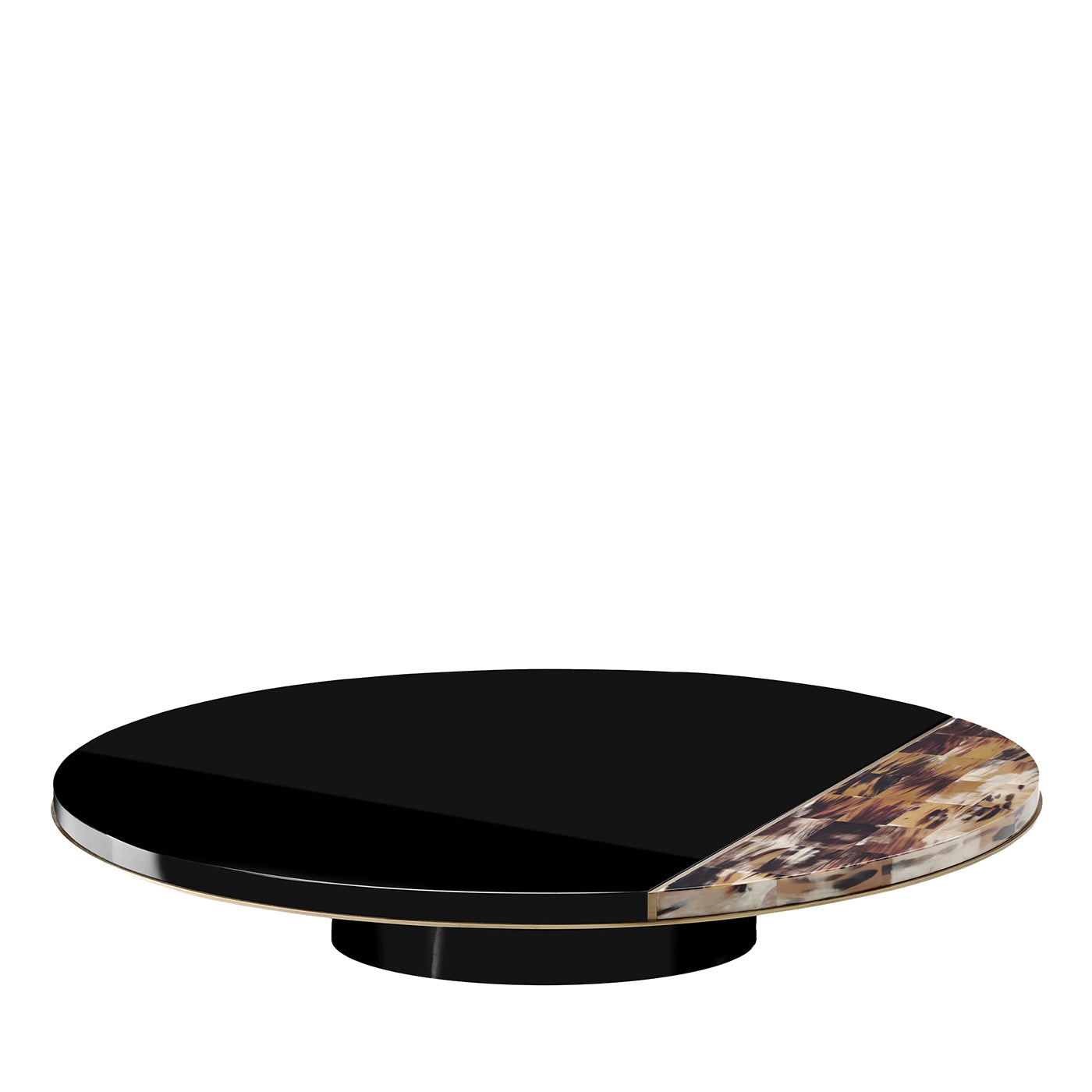 Andria Round Black Coffee Table Arcahorn | Artemest