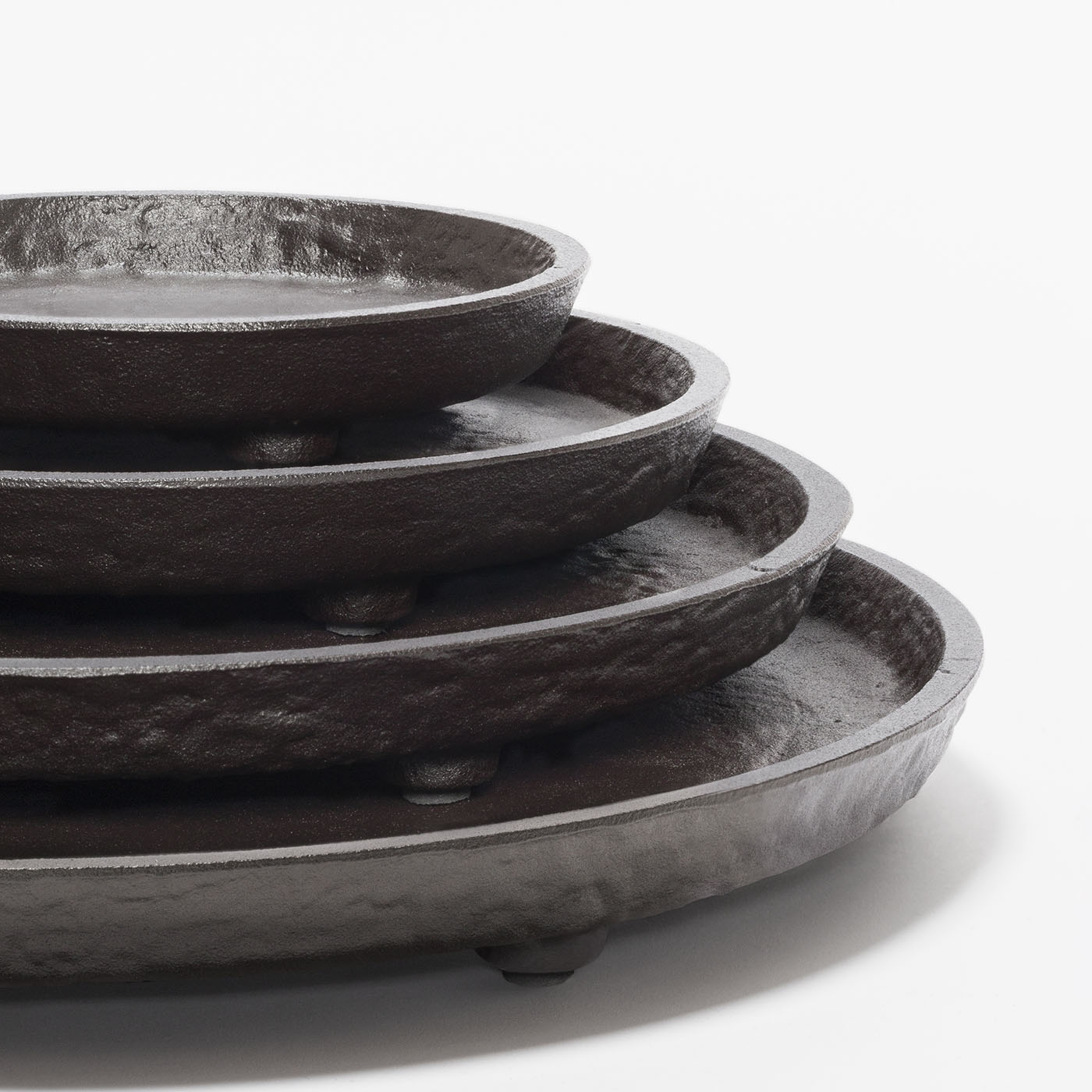 Monza Imperfect Bronze Round Mini Valet Tray Giobagnara | Artemest