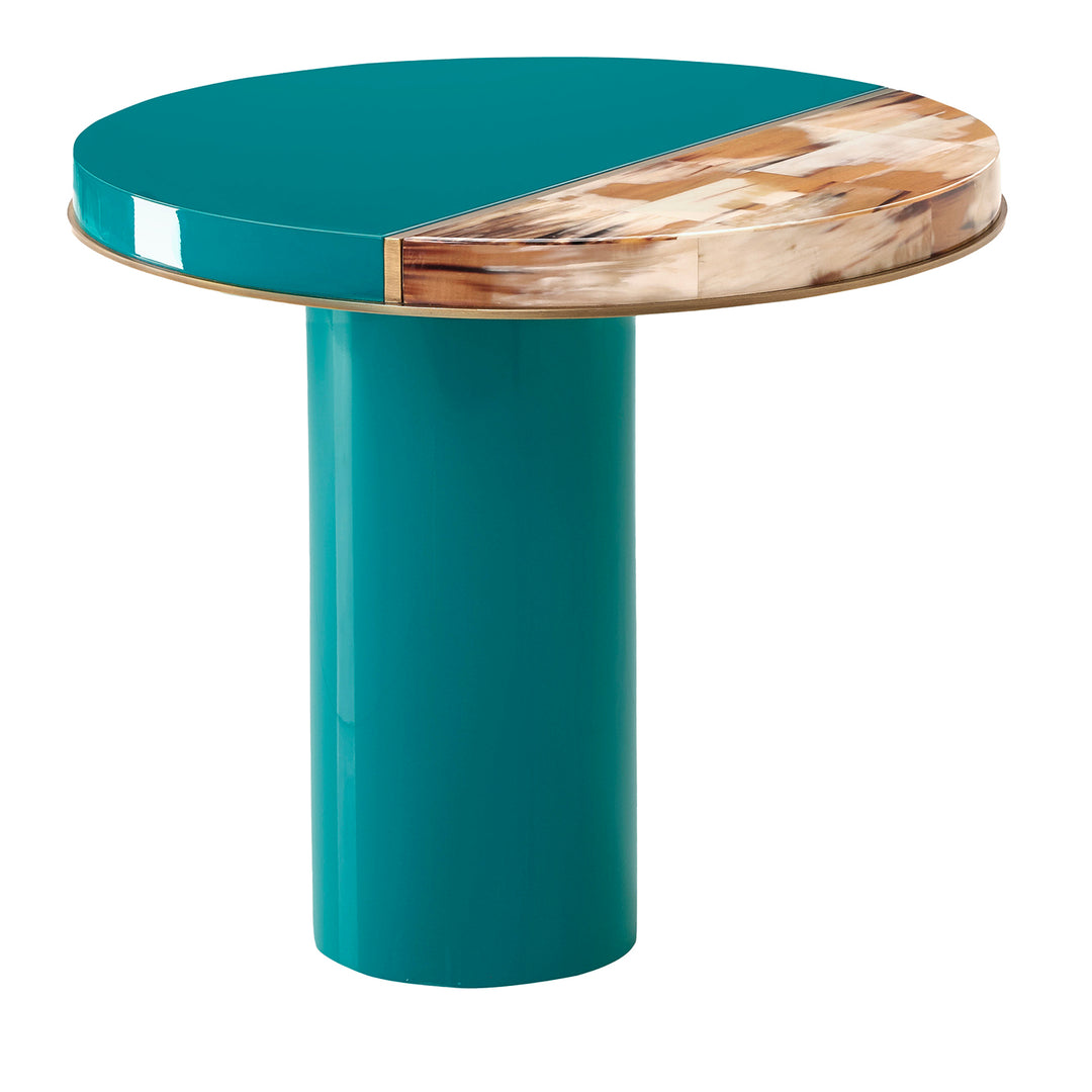 Andria Round Turquoise Side Table Arcahorn | Artemest