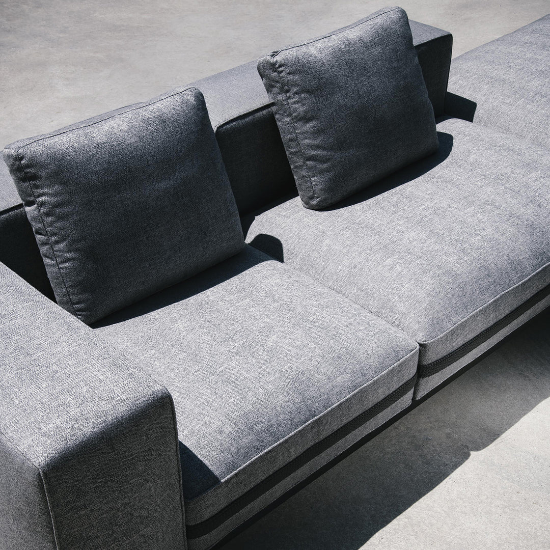 Saint Remy Gray Modular Sofa by Luca Nichetto La Manufacture | Artemest
