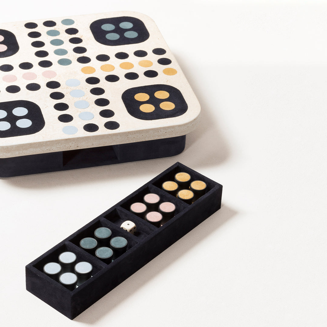 Delos Ludo Game Set Giobagnara | Artemest