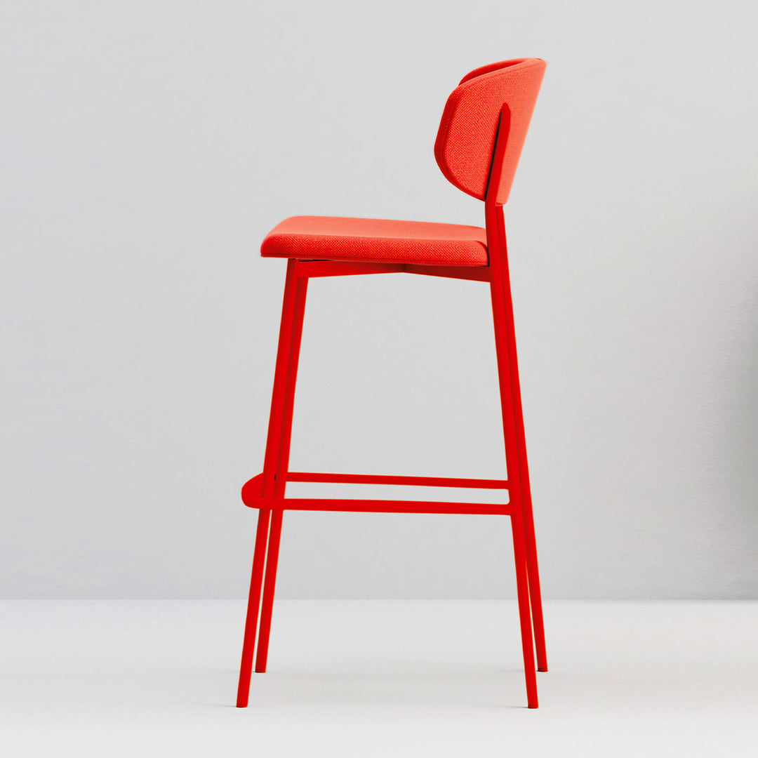 Wround Red Stool R&D Billiani Billiani 1911 | Artemest