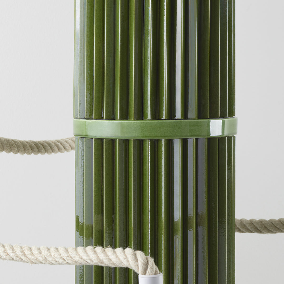 Rombini B Green Vase by Ronan & Erwan Bouroullec Mutina | Artemest
