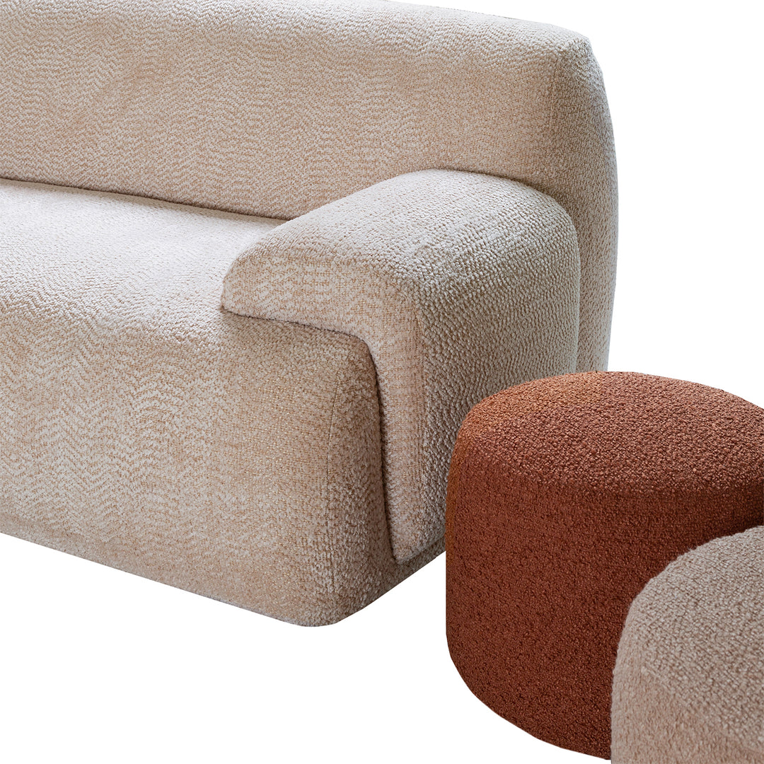 Cabochon Solid Wood Pink Sofa Softhouse | Artemest