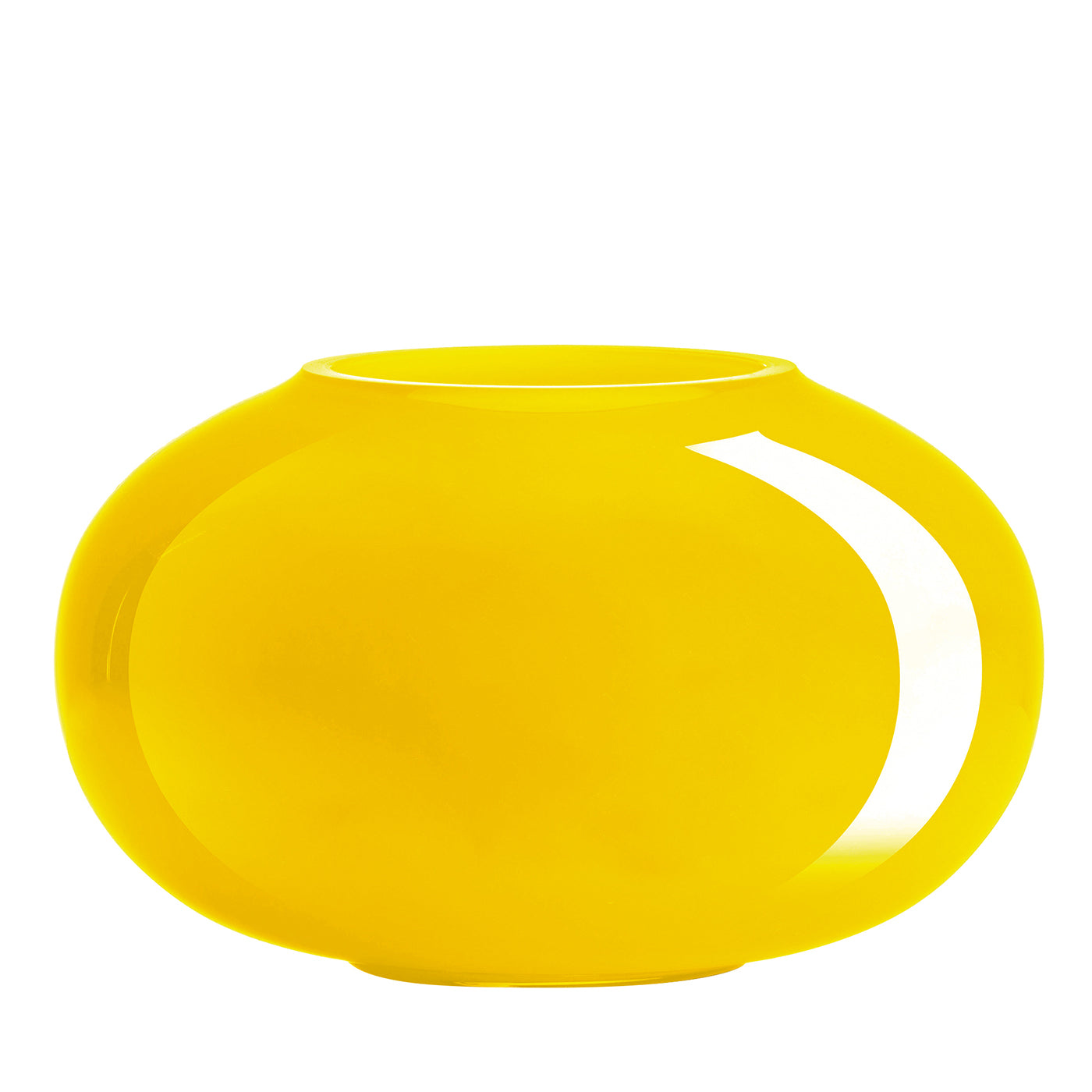 Pandora Yellow And Milkwhite Glass Vase IVV | Artemest
