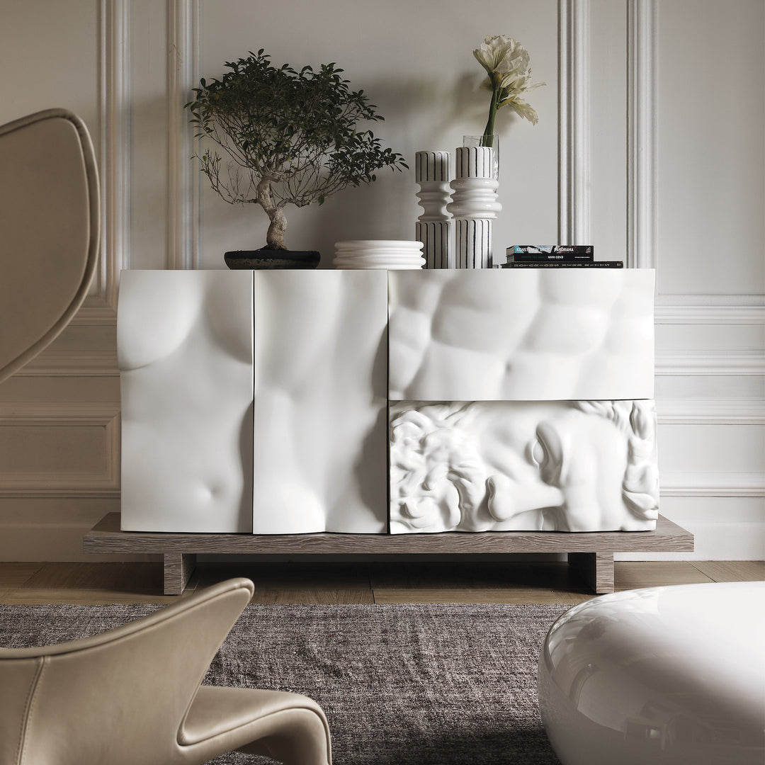 Ercole e Afrodite 4-Piece White Storage System by Driade Lab Driade ...