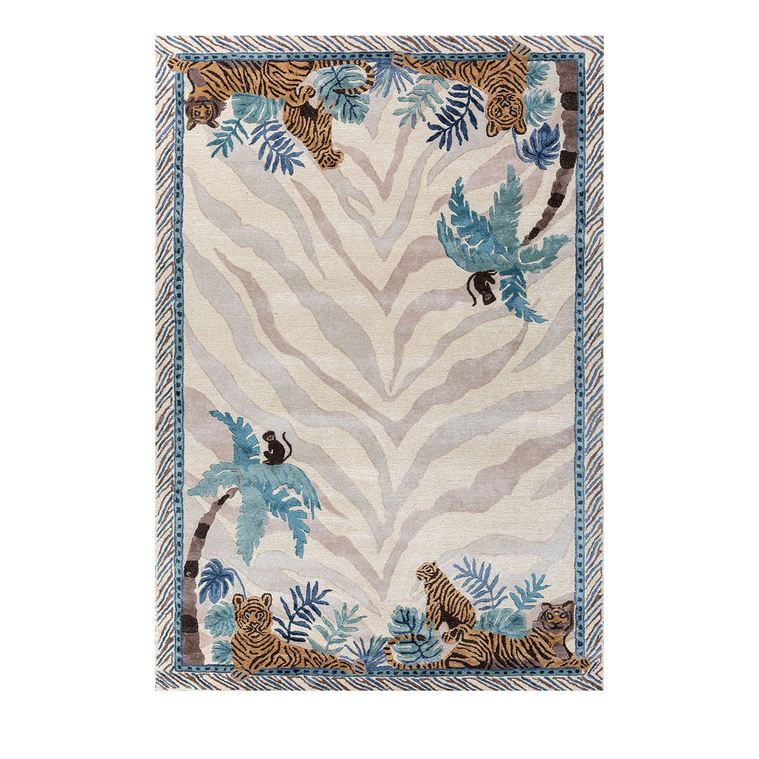 Safari White Hand Tufted Rug Jaipur Rugs | Artemest