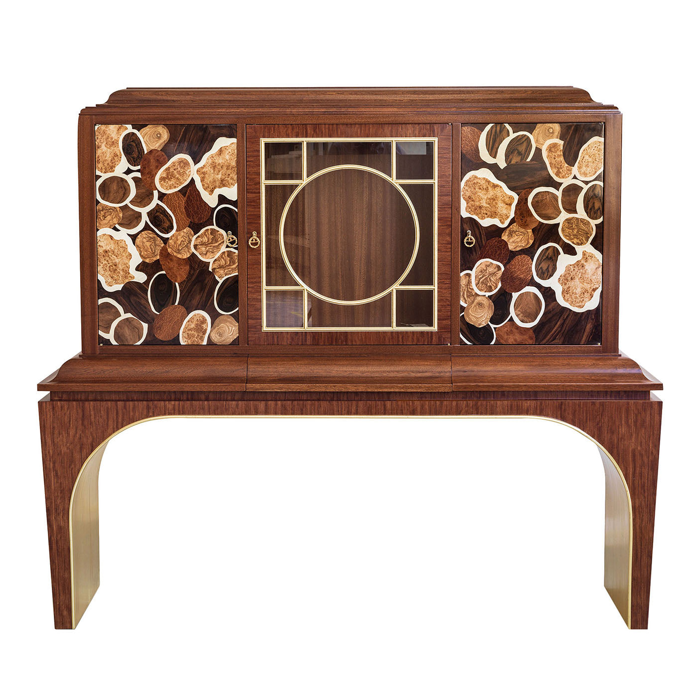 Mahogany And Bunga Wood Cabinet Provasi | Artemest