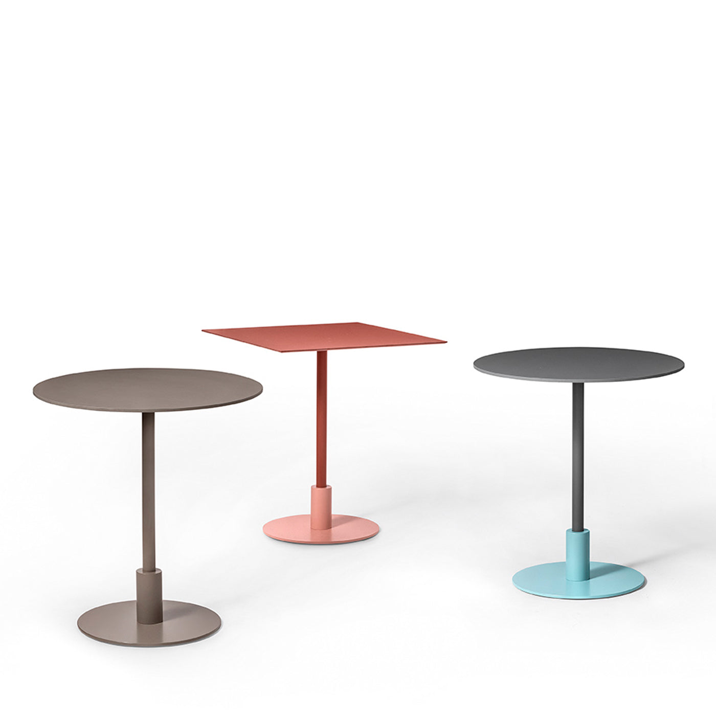 Echo Round Taupe Table by Gabbertas Studio TrabA' | Artemest