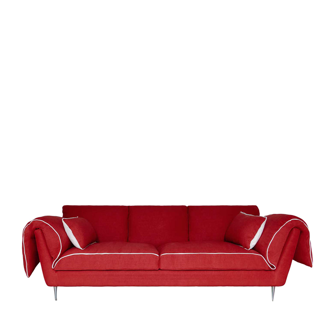 CASQUET BIO SOFA RASPBERRY AND CREAM BY DDP STUDIO Biosofa | Artemest
