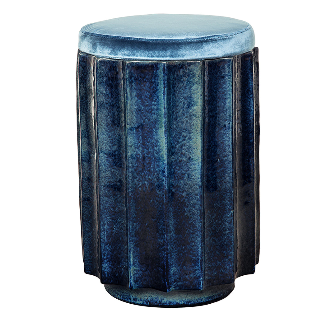Stele Blue Pouf Doodesign | Artemest
