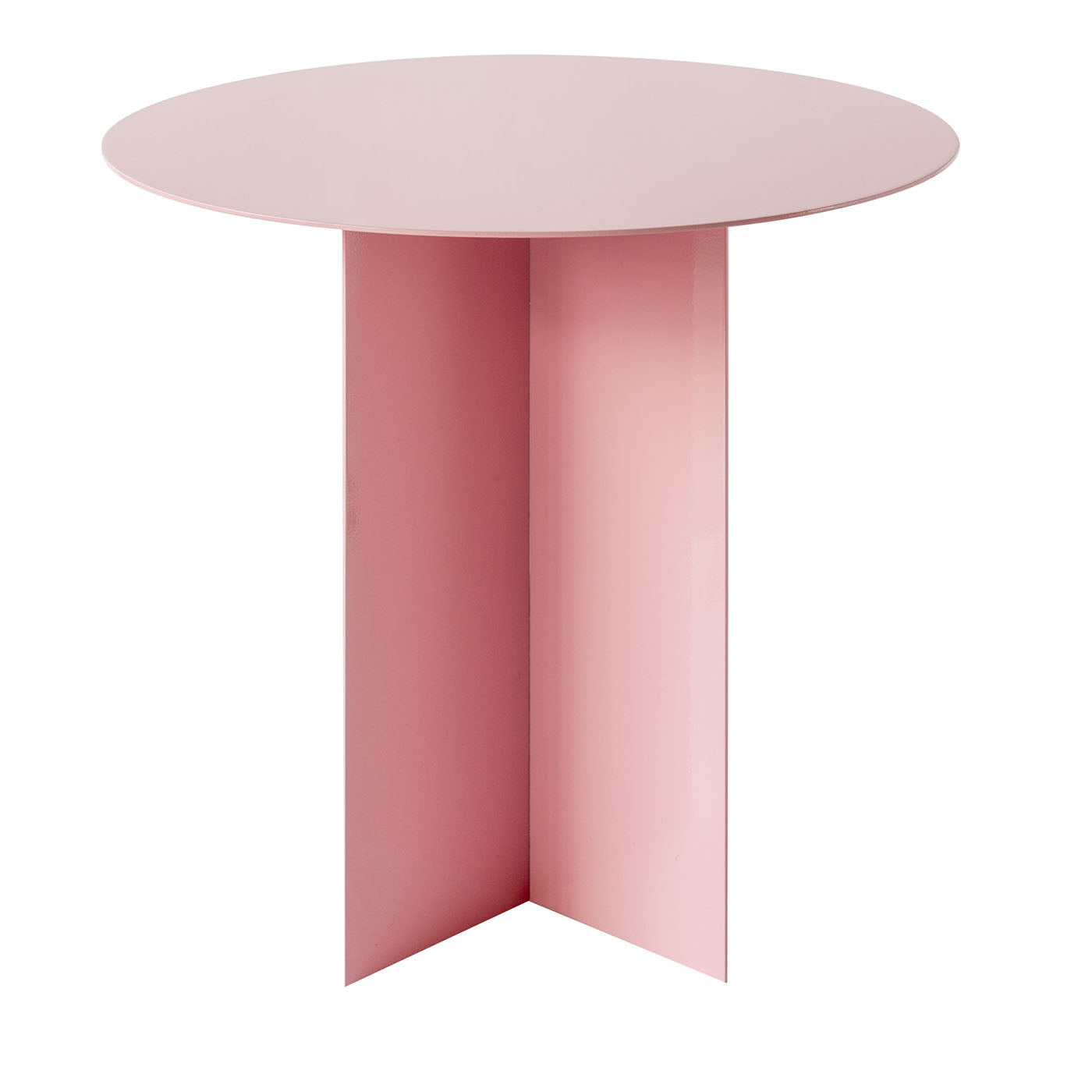 Across Small Pink Side Table Secondome Edizioni | Artemest
