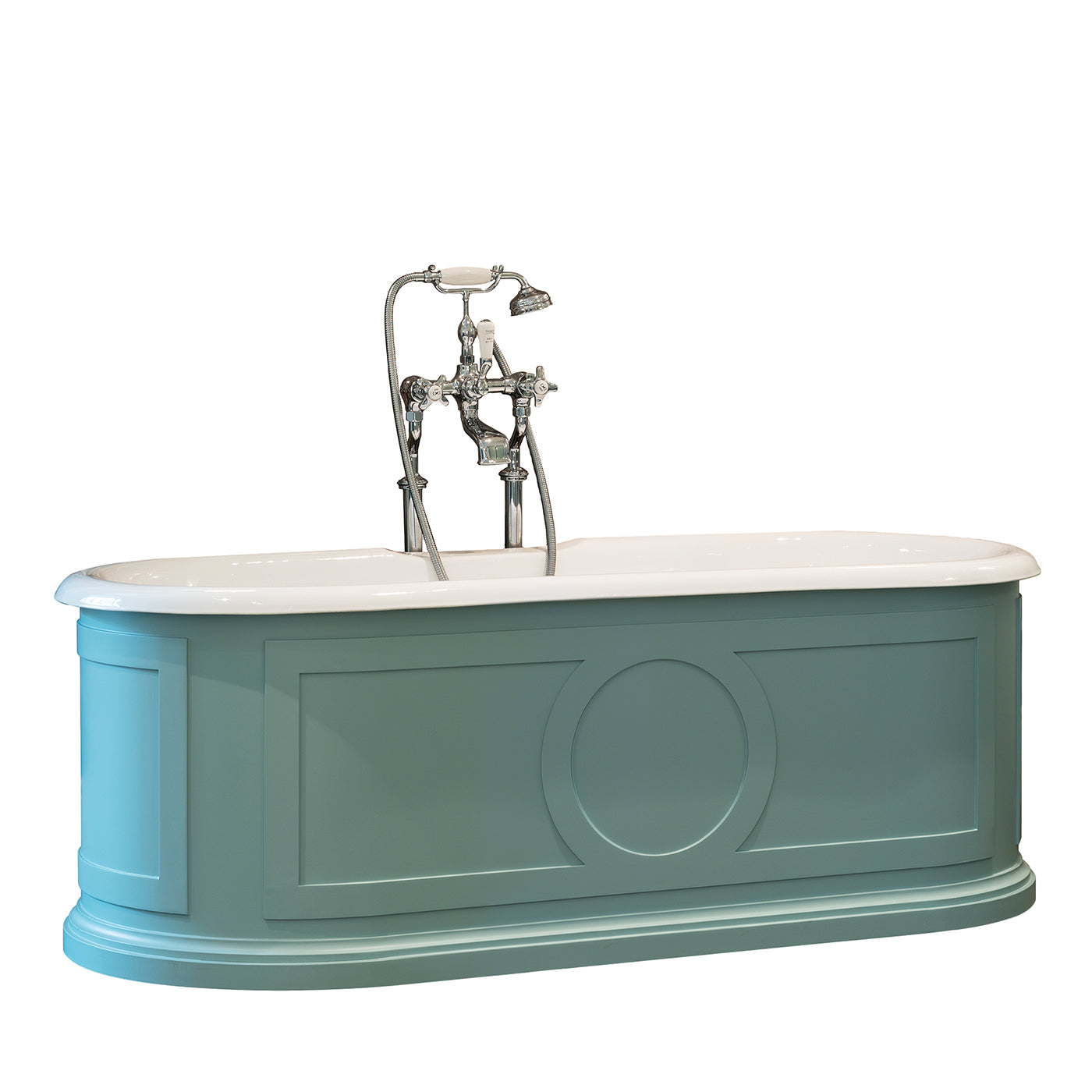 Capitol Painted Tiffany Green Bathtub Devon&Devon | Artemest