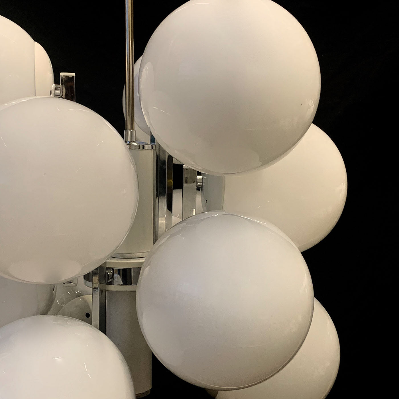 Stilnovo 12-Light Chromed Chandelier Enrico Neri & C. snc | Artemest