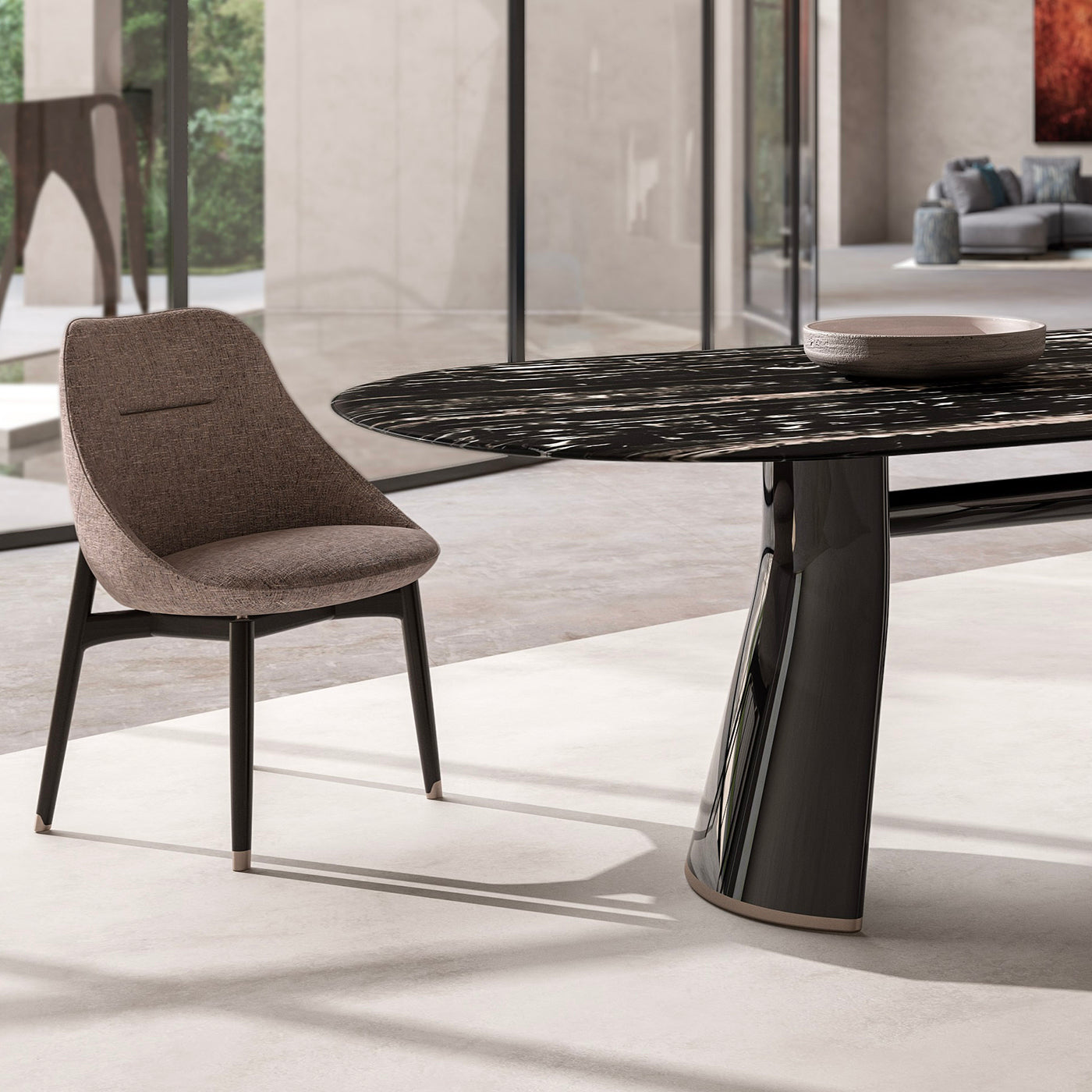 Silver Portororo Dining Table CPRN Homood | Artemest