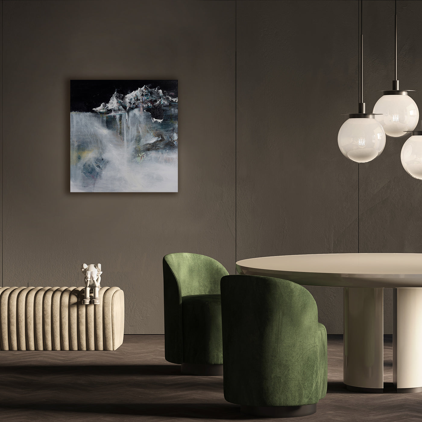 Before Me And After My Time Transitory Borders Collapse Painting Angelo ...