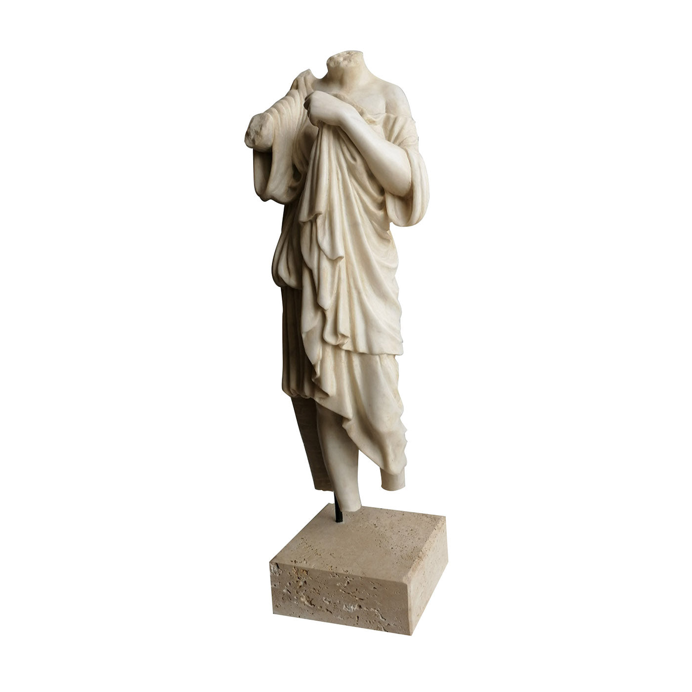 Draped Female Torso Sculpture Todini Sculture | Artemest