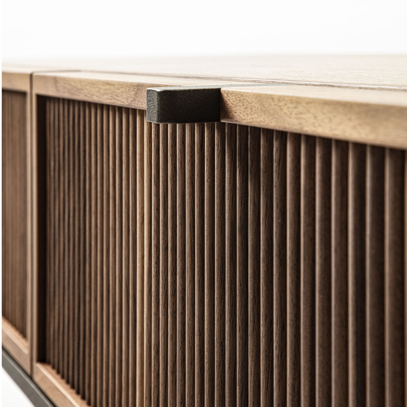 Melody Canaletto Walnut Wood Console Table Durame | Artemest