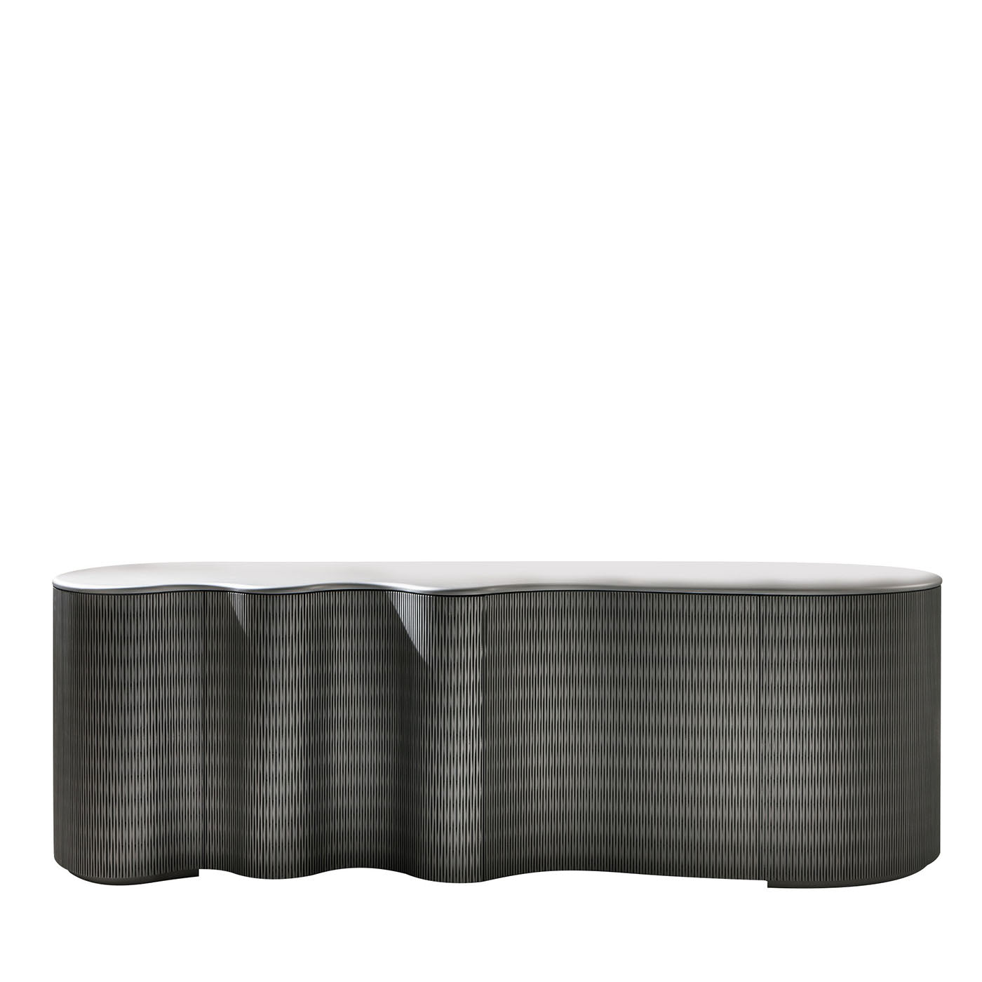 Infinity Wavy 2-Door Lacca 61 Tin Sideboard Laura Meroni | Artemest