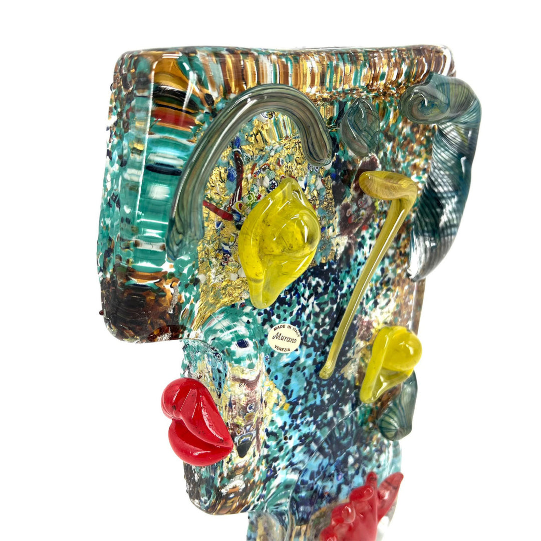 Picasso Multicolor Sculpture Officine di Murano 1295 | Artemest