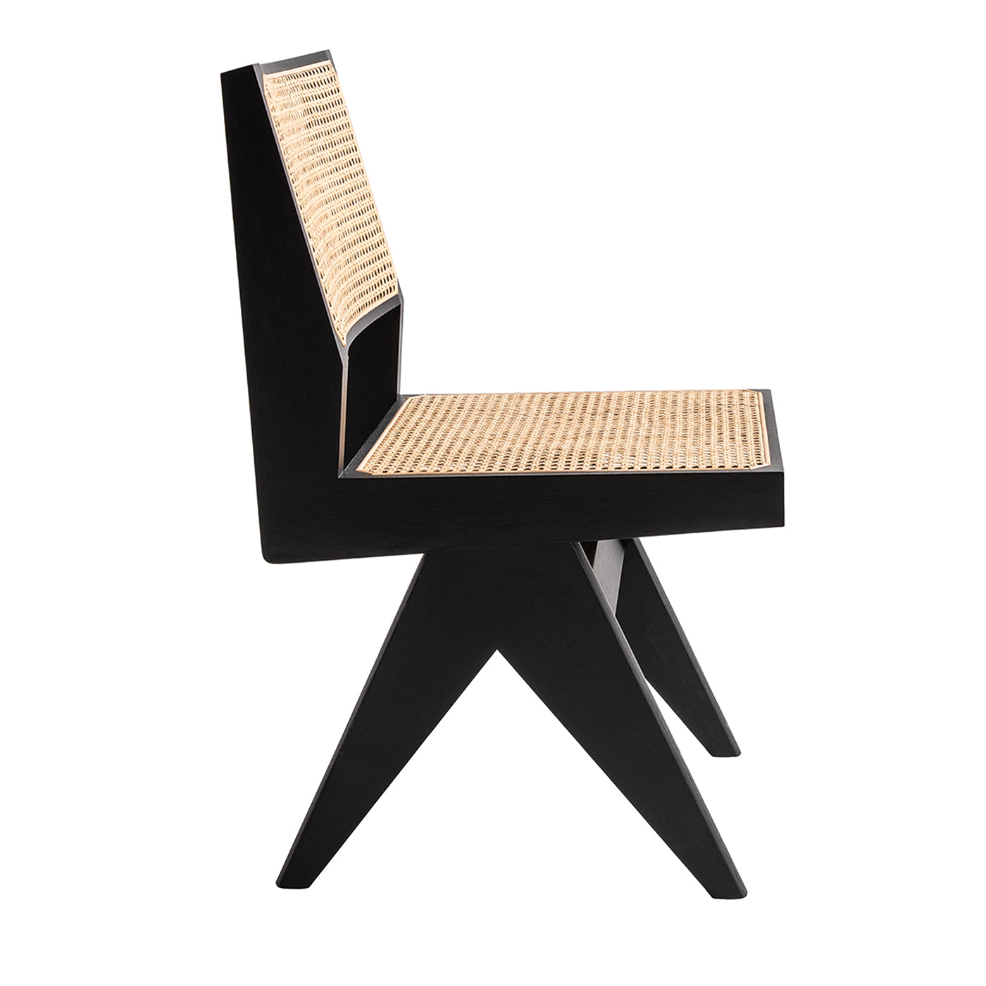 Capitol Complex Chair, Hommage à Pierre Jeanneret, Black Oak Wood ...