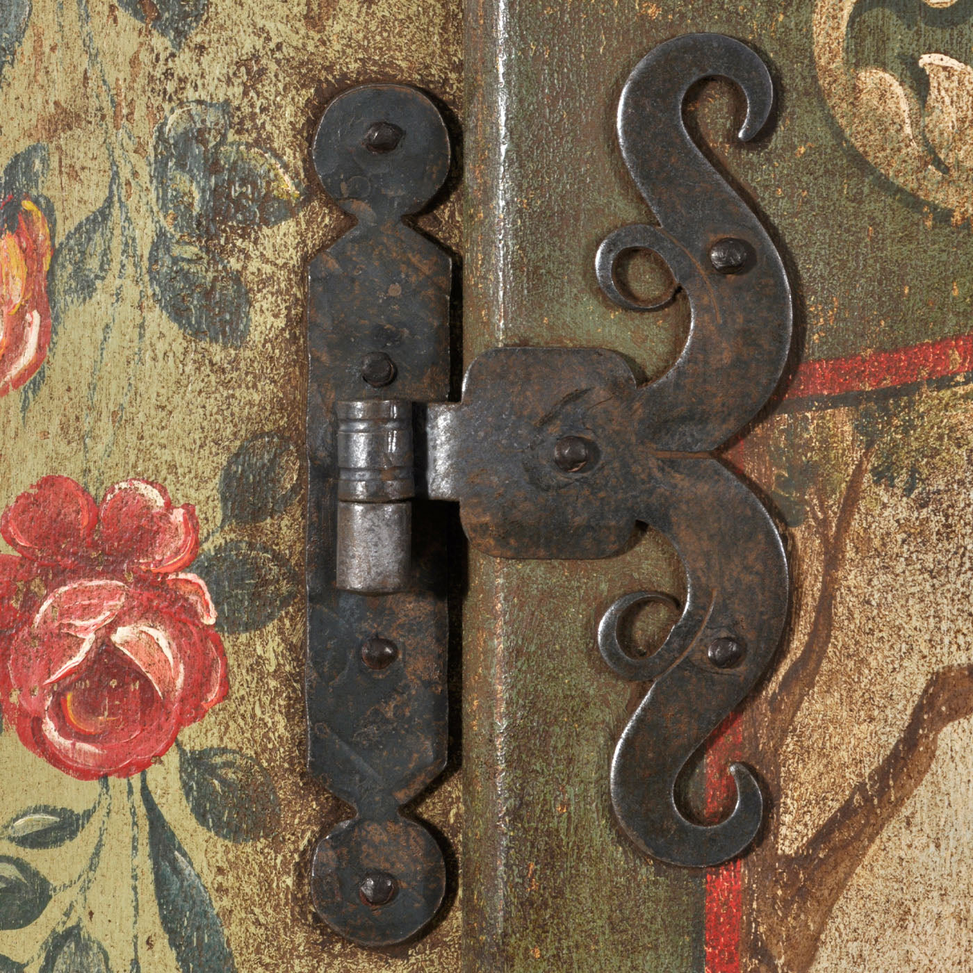 17th-Century-Style Tyrolean Landscape Wardrobe Vangelista 1960 | Artemest