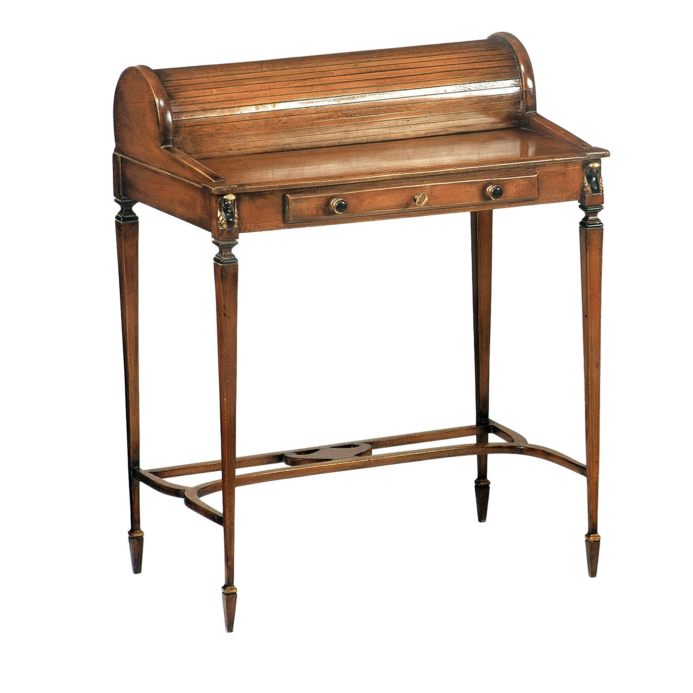 French Empire-Style Roll-Top Writing Desk #1 Cugini Lanzani | Artemest