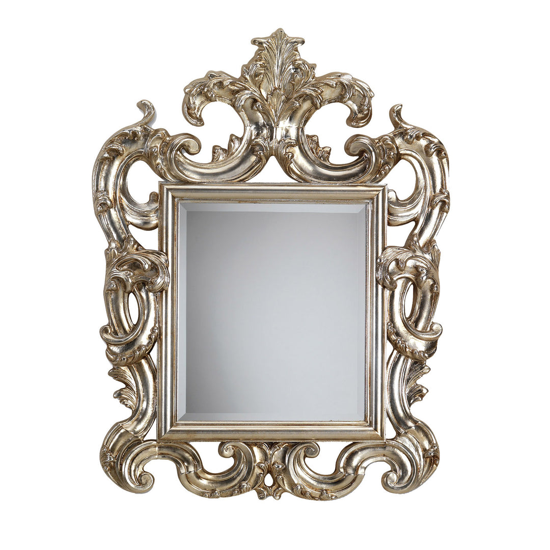 Edward Rectangular Champagne Silver Leaf Mirror Mo.Wa | Artemest