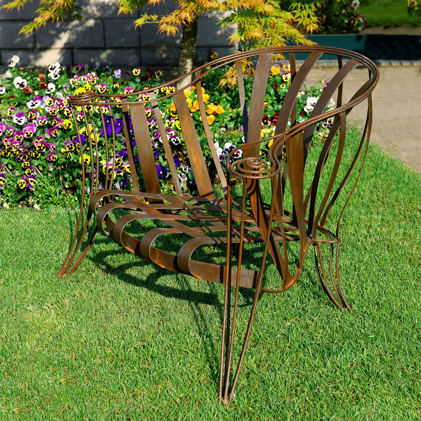 Opus Garden Armchair by Carlo Rampazzi Sergio Villa | Artemest